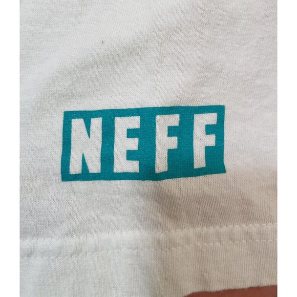 Neff | Shirts | Neff Disney Collection Mickey Mouse Logo Tshirt White ...